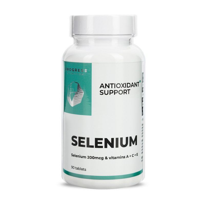 Selenium 200 mcg Progress Nutrition 90 tab купить в Украине — Dobavki.ua