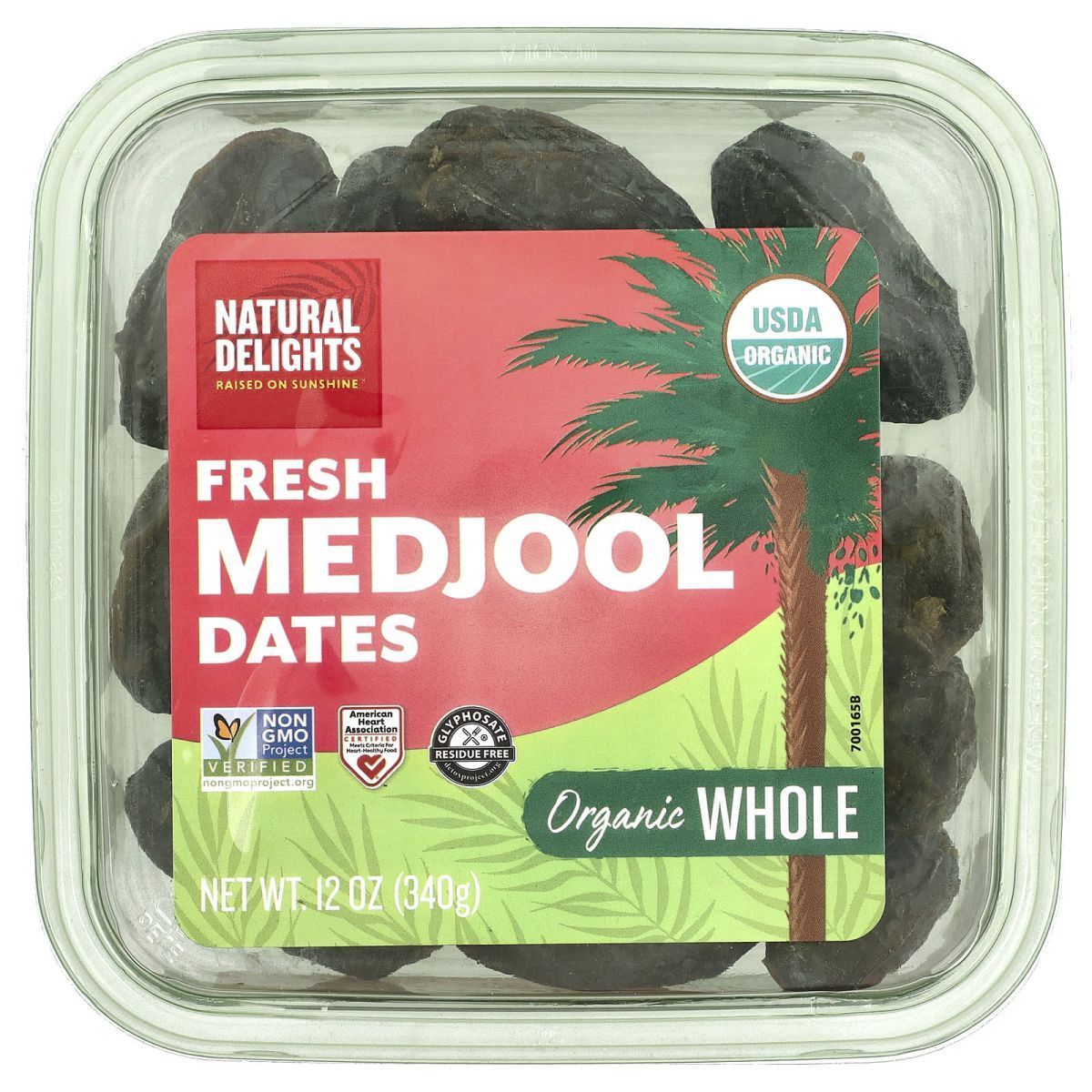 Natural Delights, Organic Fresh Medjool Dates, Whole , 12 oz (340 g ...