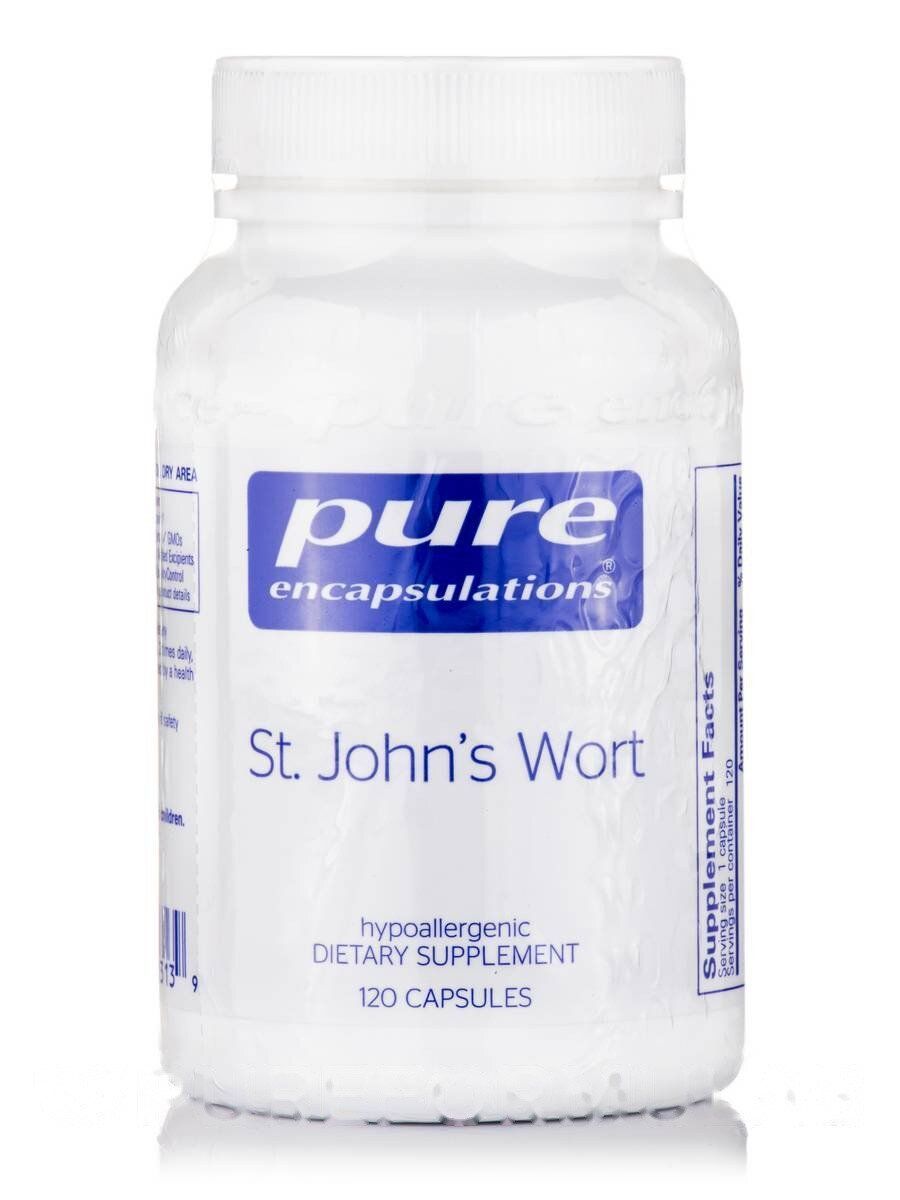Звіробій Pure Encapsulations (St. John's Wort) 120 капсул купити в ...