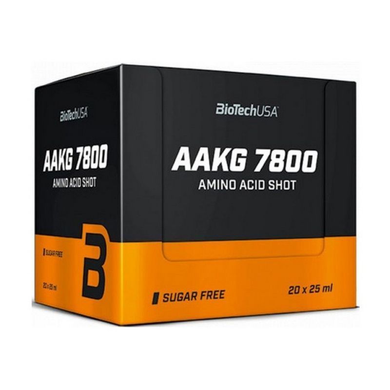 AAKG 7800 BioTech 20*25 ml pink grapefruit купить в Украине — Dobavki.ua