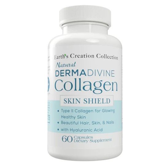 Коллаген типов I, II, III Earth`s Creation (Derma Divine Collagen Skin ...