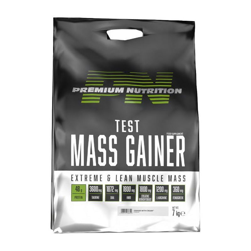 Premium Nutrition, Test Mass Gainer, 7 kg, chocolate купить в Украине ...