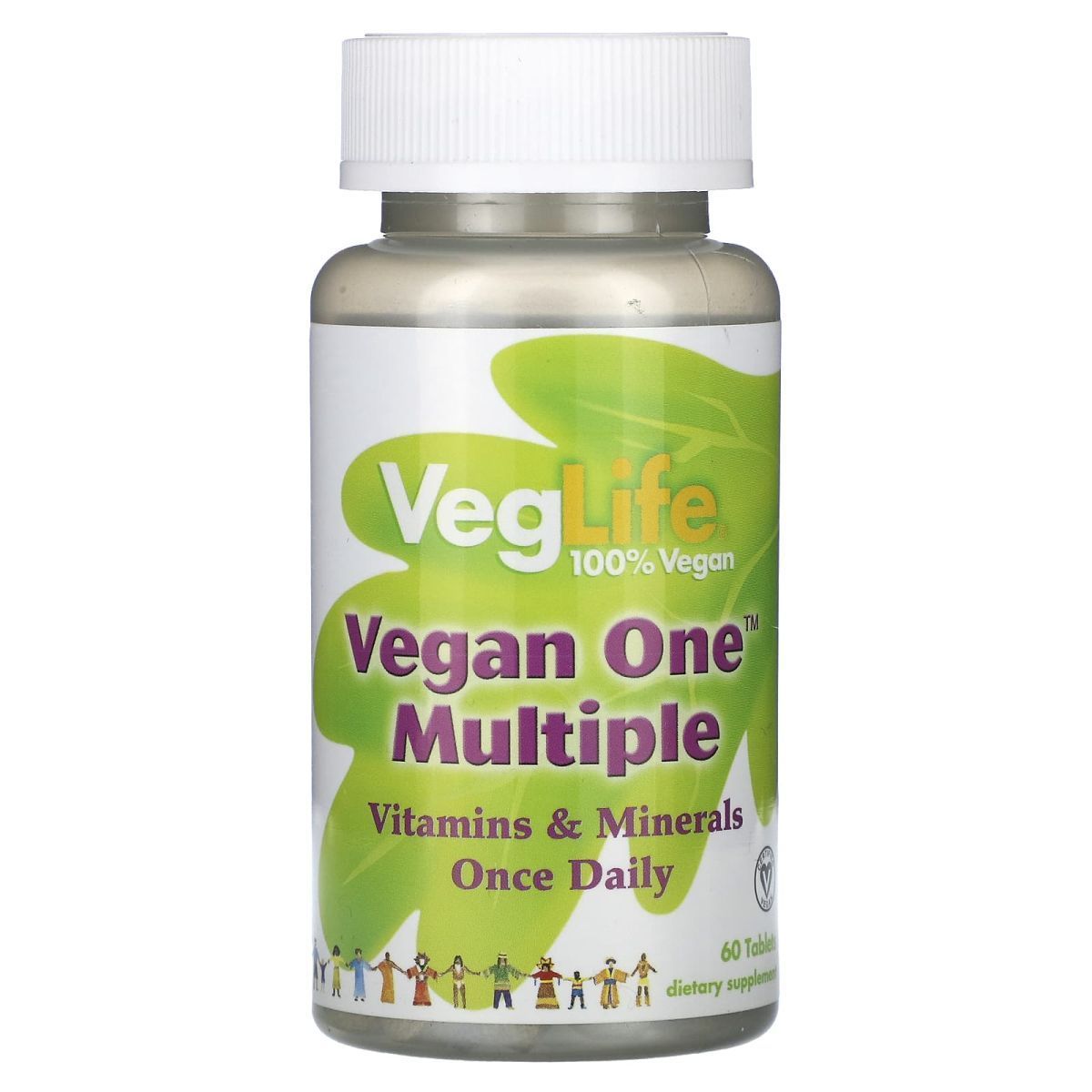 VegLife, Vegan One Multiple , 60 Tablets купить в Украине — Dobavki.ua